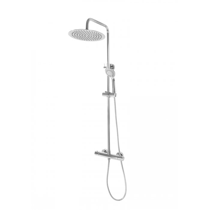 REA AMADEO zestaw natryskowy z deszczownicą i baterią termostatyczną ...